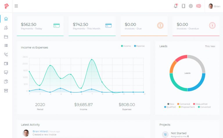 Grow CRM - A Self Hosted CRM & Project Management Software