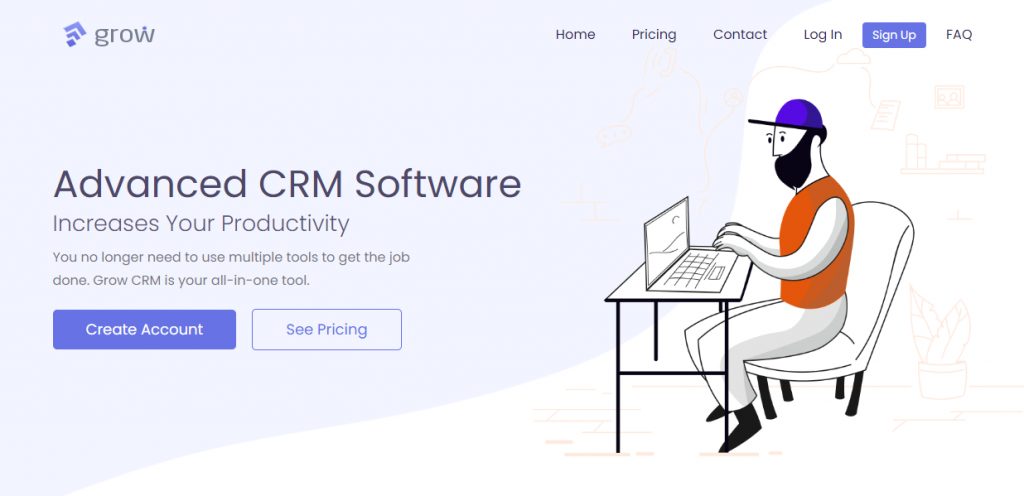 saas-1 – Grow CRM – A Self Hosted CRM & Project Management Software